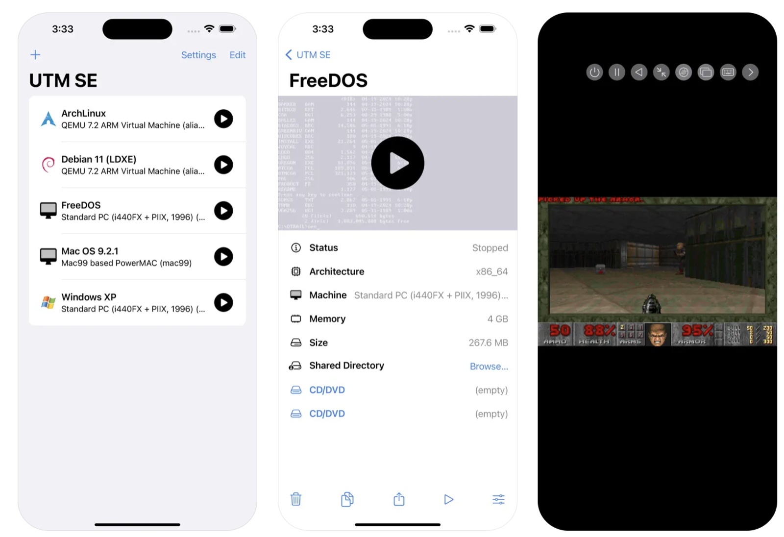 如何使用UTM SE：Retro PC模拟器并在iOS上运行Windows？ - 极客技巧