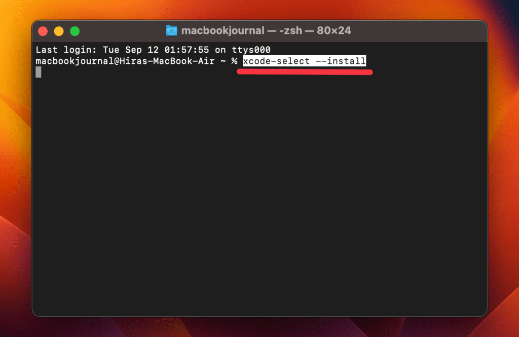 如何在mac上安装xcode命令行工具：3个最佳方法 极客技巧