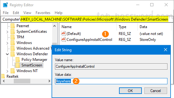 修复windows 10中的 您要安装的应用程序不是microsoft验证的应用程序” 极客技巧