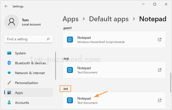 如何在 Windows 11 中重置或更改文件类型的默认应用程序 - 极客技巧
