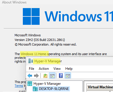 在Windows 10/11 Pro和Home Editions上启用Hyper-V - 极客技巧