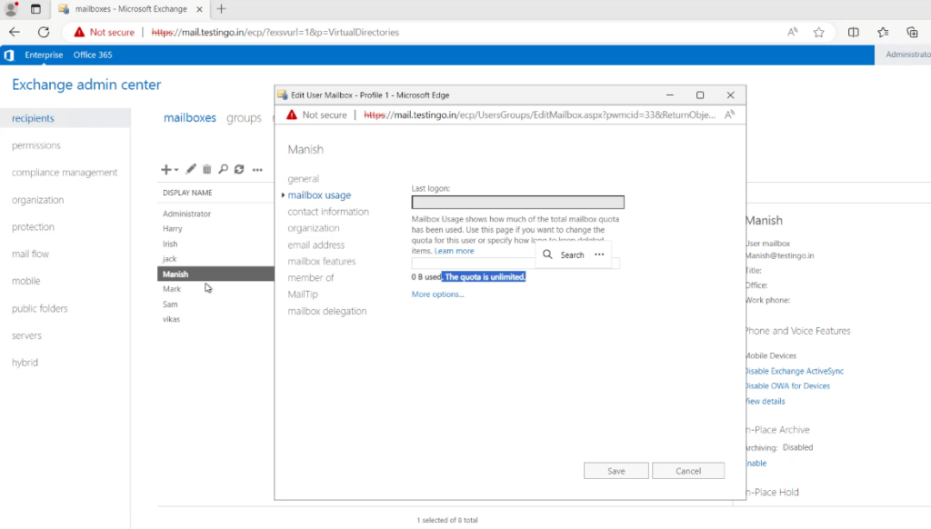 Microsoft Exchange Powershell脚本 - 极客技巧