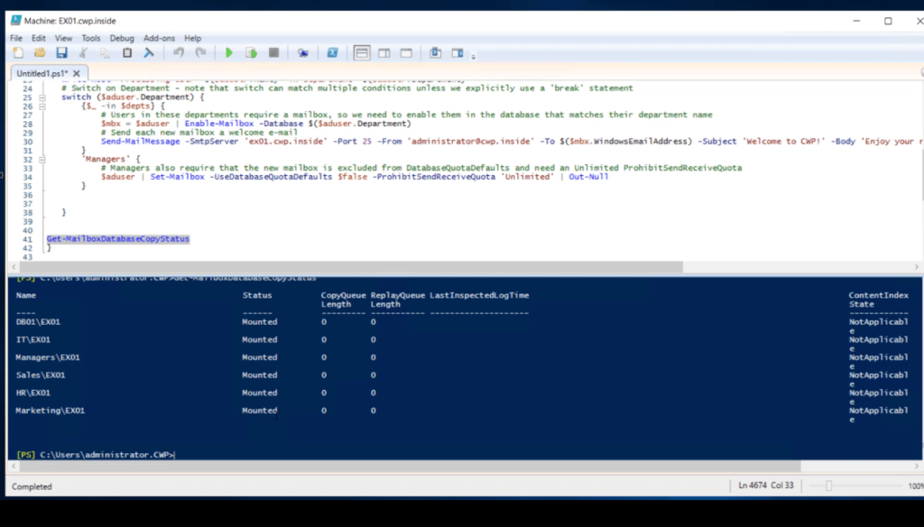 Microsoft Exchange Powershell腳本 - 极客技巧